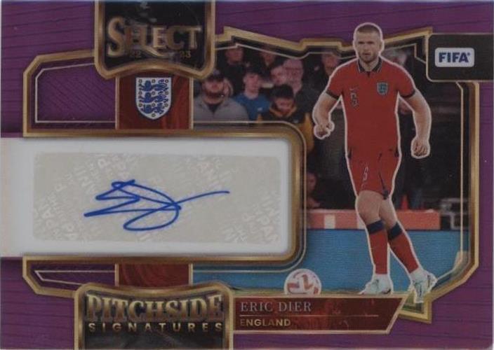 2022-23 Panini Select FIFA - Pitchside Signatures Eric Dier #PS-ED ...