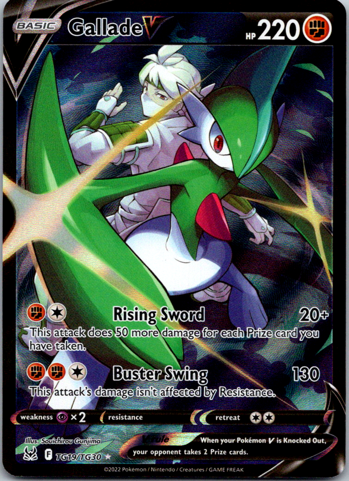 Pokemon Trainer Gallery: Choose Your Card! English NM Full Art Galarian ...