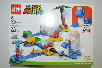 LEGO 71398 Super Mario Dorrie’s Beachfront Expansion Set Nintendo NEW ...