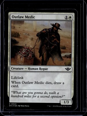 Outlaw Medic - 23 - Foil - OTJ - NM - MTG - Magic the Gathering | eBay