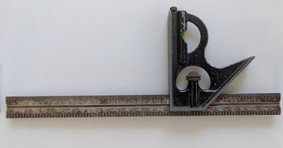 Vintage Union Tool Co. Machinist Combination Square 12" w/ Scribe ...
