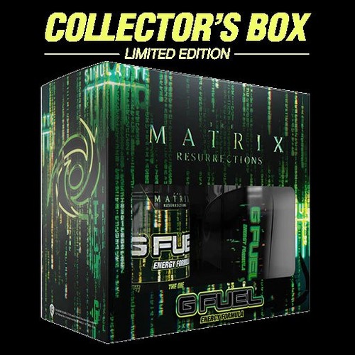 GFUEL The Matrix Resurrections Limited Edition Collectors Box Brand New ...