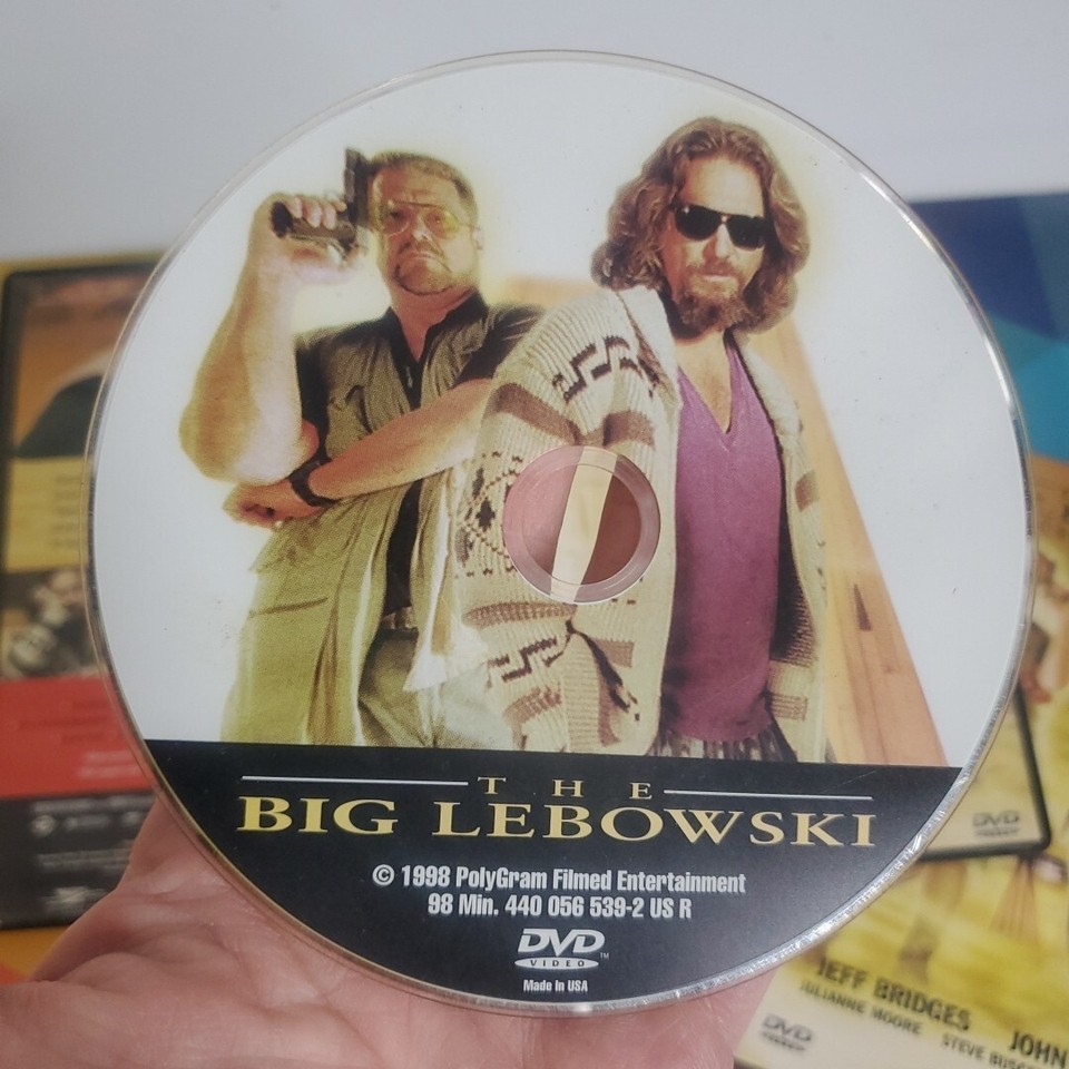 The Big Lebowski (DVD, 2003) John Goodman Jeff Bridges ~Very Good - CIB ...