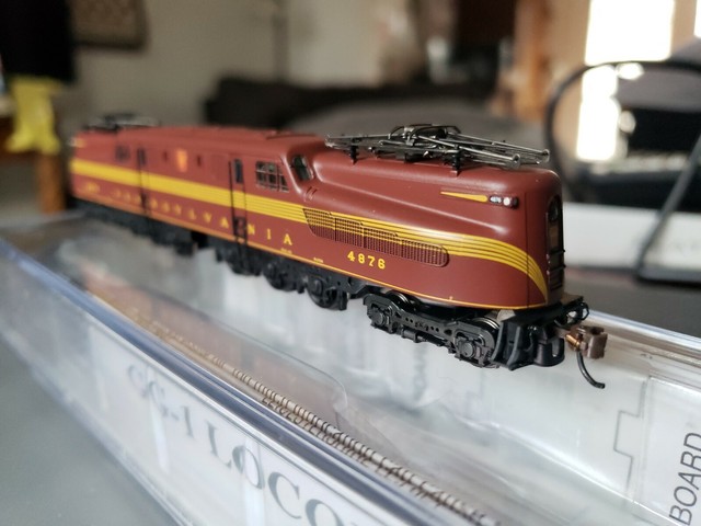 N Scale Bachmann 65252 PRR Pennsylvania Gg1 Electric Locomotive #4876 ...