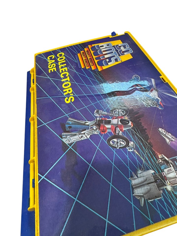 Vintage Tonka GO BOTS Mighty Robots Vehicles Collector's Case 1984 GO ...