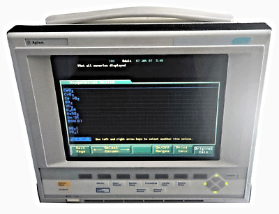 Agilent M1204A V24C Patient Care System CRITICAL/CARDIAC CARE Monitor ...