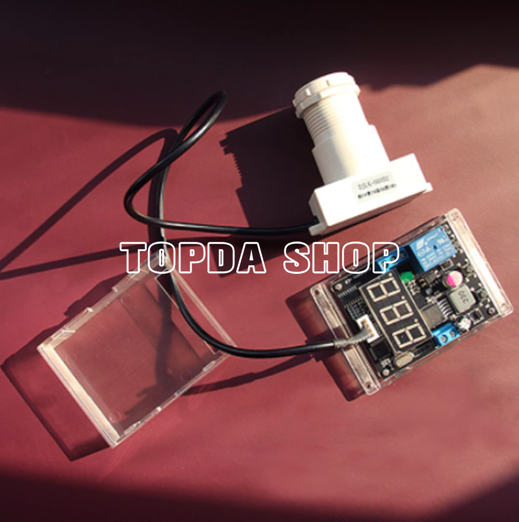 Small angle ultrasonic sensor module with display, adjustable range 1cm ...