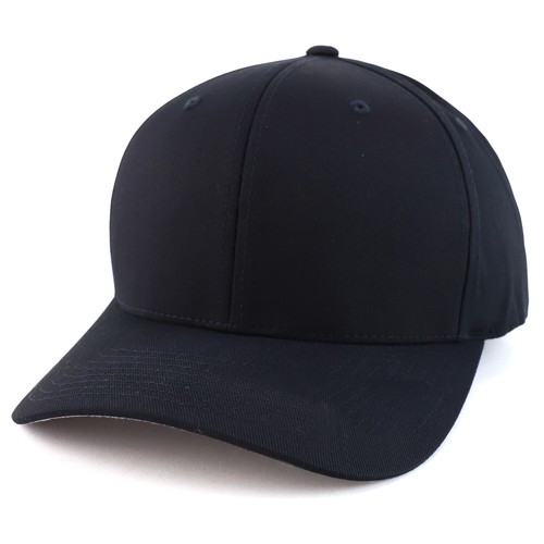 6 Panel Structured Stretch Fitted Baseball Cap from SM to 4XL - FREE ...