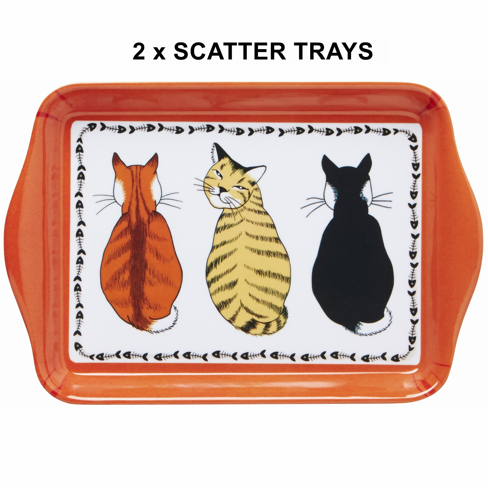 Ulster Weavers Large Small Scatter Melamine Trays Lap Serving RHS M ...