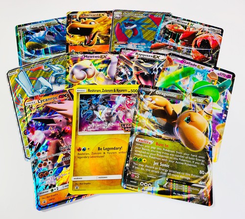 5 OVERSIZED JUMBO POKEMON CARDS IN TOP LOADERS! EX GX V VMax Legendary ...