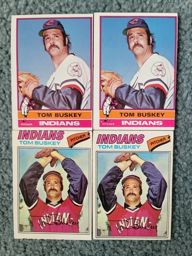 Tom Buskey Baseball Card Mixed Lot of approx 4 Cards | eBay