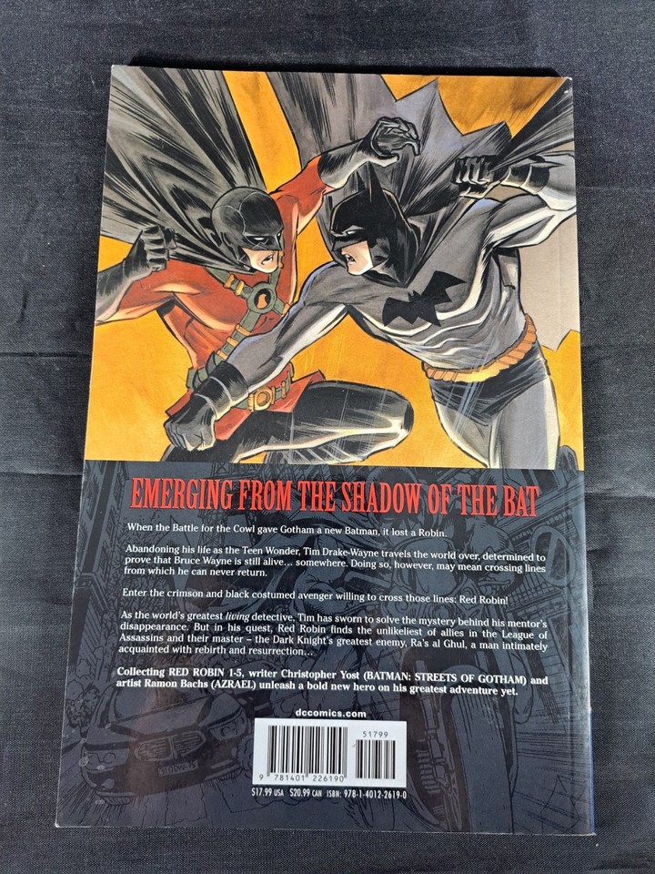 DC Red Robin The Grail 2010 TPB Yost & Bachs | eBay