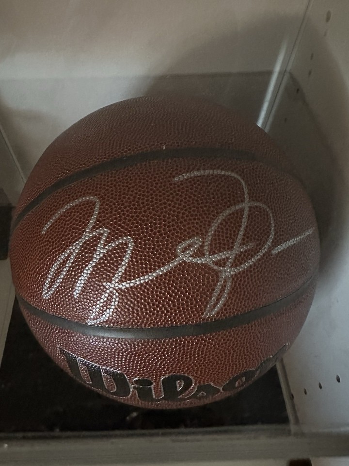 michael jordan signed basketball | eBay