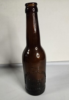 HUEBNER Toledo,OH Amber Vintage Beer Bottle Pre Prohibition Rare Good ...