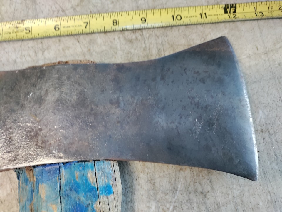 Vintage Collins Homestead Double Bit Axe AX Head 3 LBS. 14 OZ w/ Wood ...