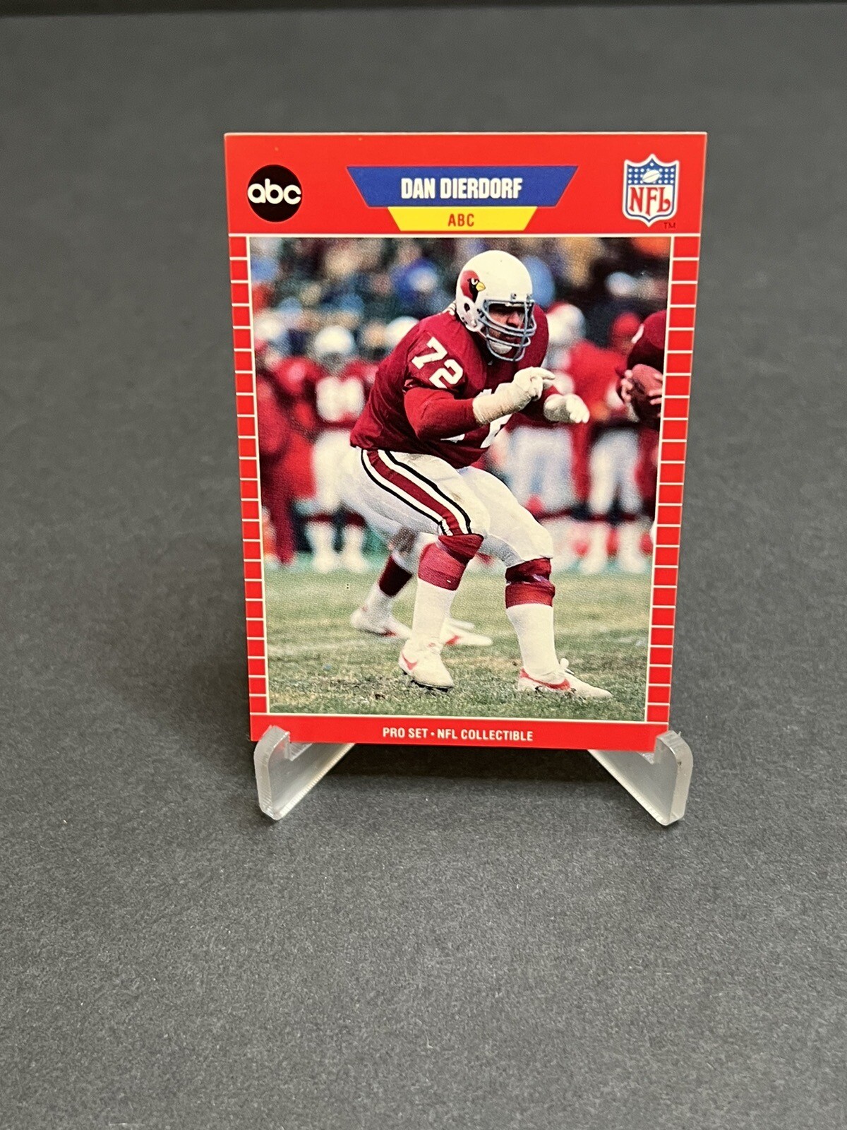 1989 Pro Set 1 Dan Dierdorf St. Louis Cardinals Football Card. HOF ...