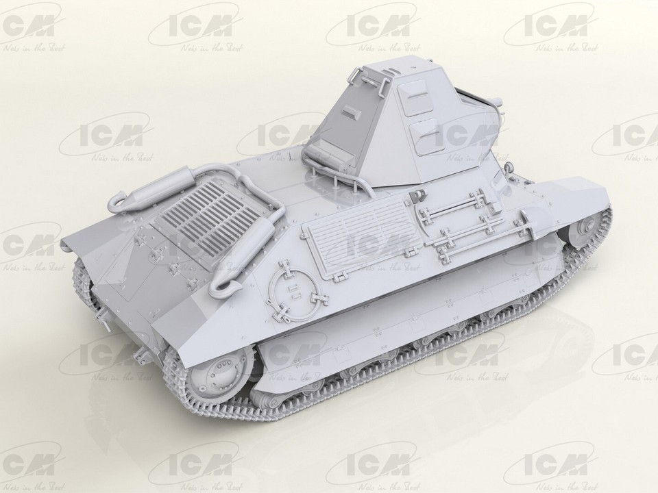 ICM 35336 - 1/35 French light tank FCM 36, FCM 36, WWII French Light ...