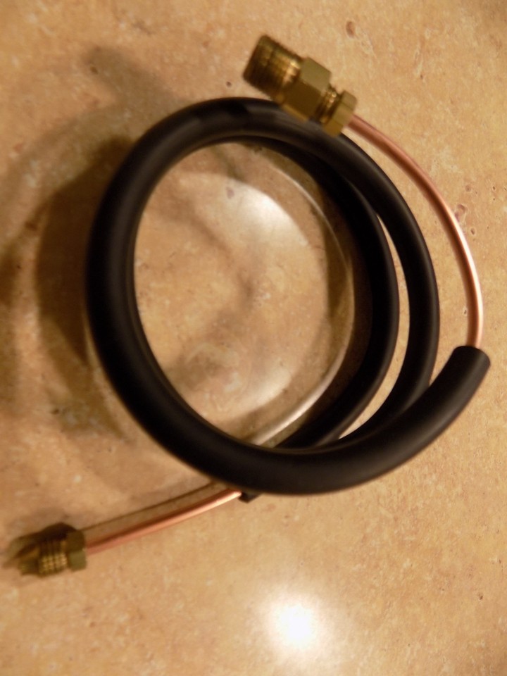 1967-1972 Chevrolet Chevy GMC Truck Oil Pressure Gauge Line Kit Inline ...