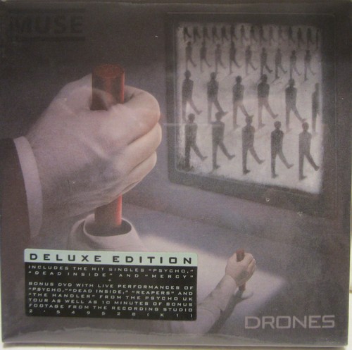 Muse - Drones (2 Disc, CD + DVD, Deluxe Edition) BRAND NEW 825646121236 ...
