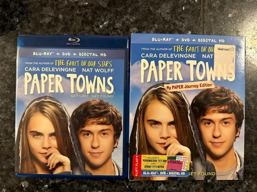 Paper Towns (Blu ray, 2015) w/ DVD & Slipcover - VERY GOOD | eBay