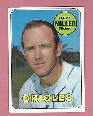 1969 TOPPS LARRY MILLER BASEBALL CARD #323 | eBay