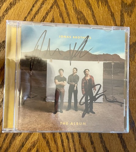 Jonas Brothers The Album SIGNED Sealed CD Full Band “Nick Joe Kevin ...