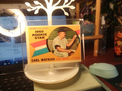 1960 Topps #139 Carl Mathis RC - Indians | eBay