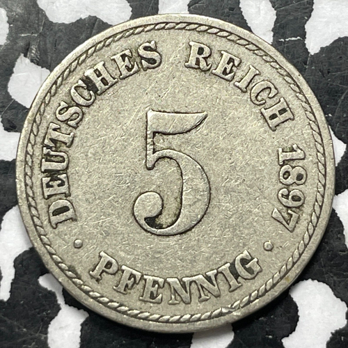 1897-A Germany 5 Pfennig (5 Available) (1 Coin Only) | eBay