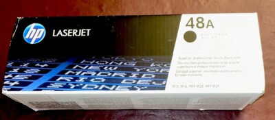 HP 48A CF248A Genuine Black LaserJet Cartridge Pro M15 M16 MFP M28 New ...