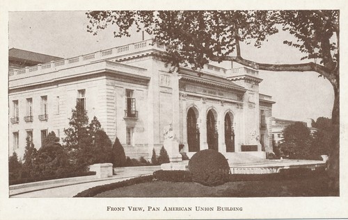 WASHINGTON DC - PAN AMERICAN UNION BLDG - FRONT VIEW postcard | eBay
