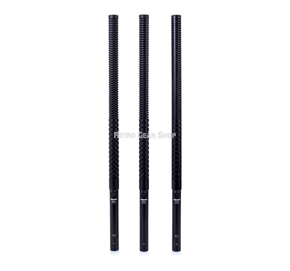Shure SM89 Shotgun Condenser Microphone Vintage (set of 3, read listing ...
