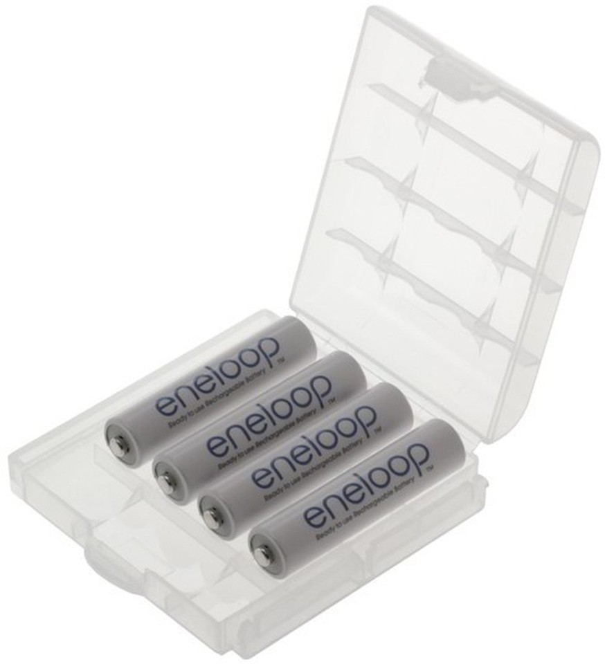 Panasonic 4x R03 BATTERY ENELOOP BULK AAA + Battery Box | eBay
