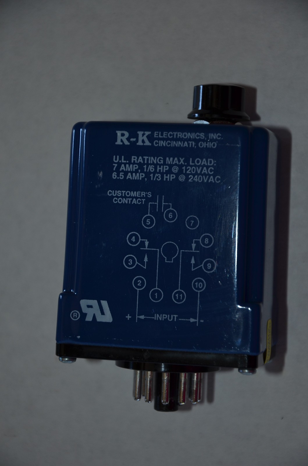 RK Electronics Time Delay Relay One shot - CSB-24D-2-1S | eBay