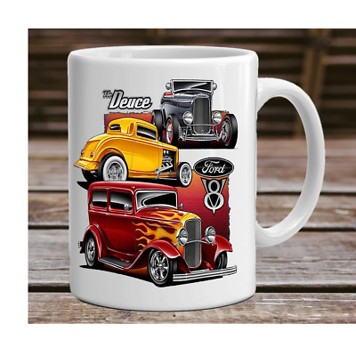V8 HOT RODS COFFEE MUG | eBay