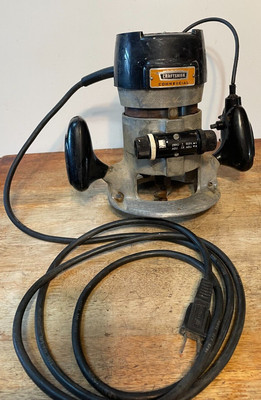 Sears Craftsman Commercial Router 315.17380 Works great!!! | eBay