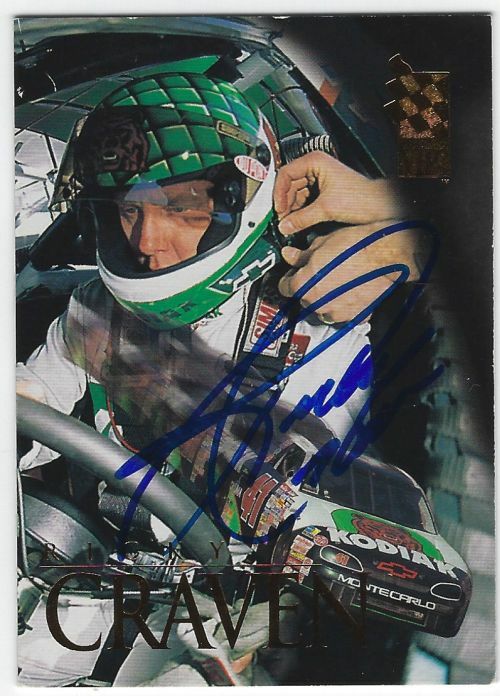 Ricky Craven Signed Autographed Nascar Card - w/JSA COA | eBay