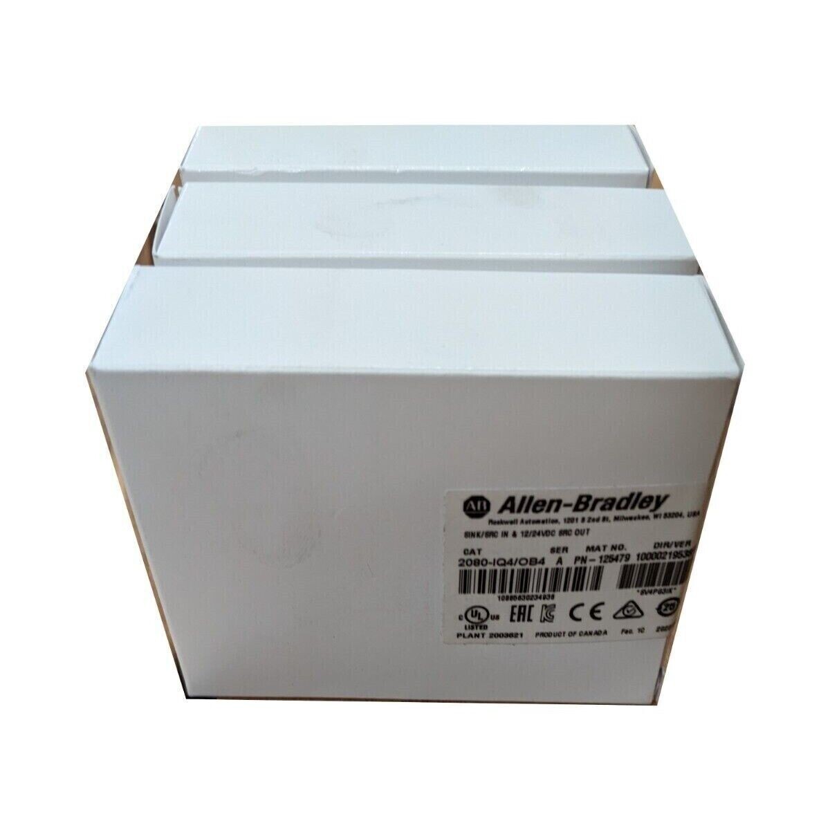 NEW Allen Bradley 2080-IQ4OB4/A Micro800 8-Ch | eBay