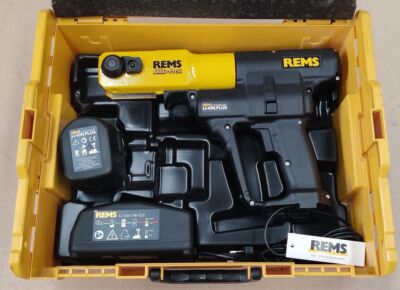 REMS Akku-Press Nr. 571020 L-BOXX Pressmaschine Presszange Radialpresse ...
