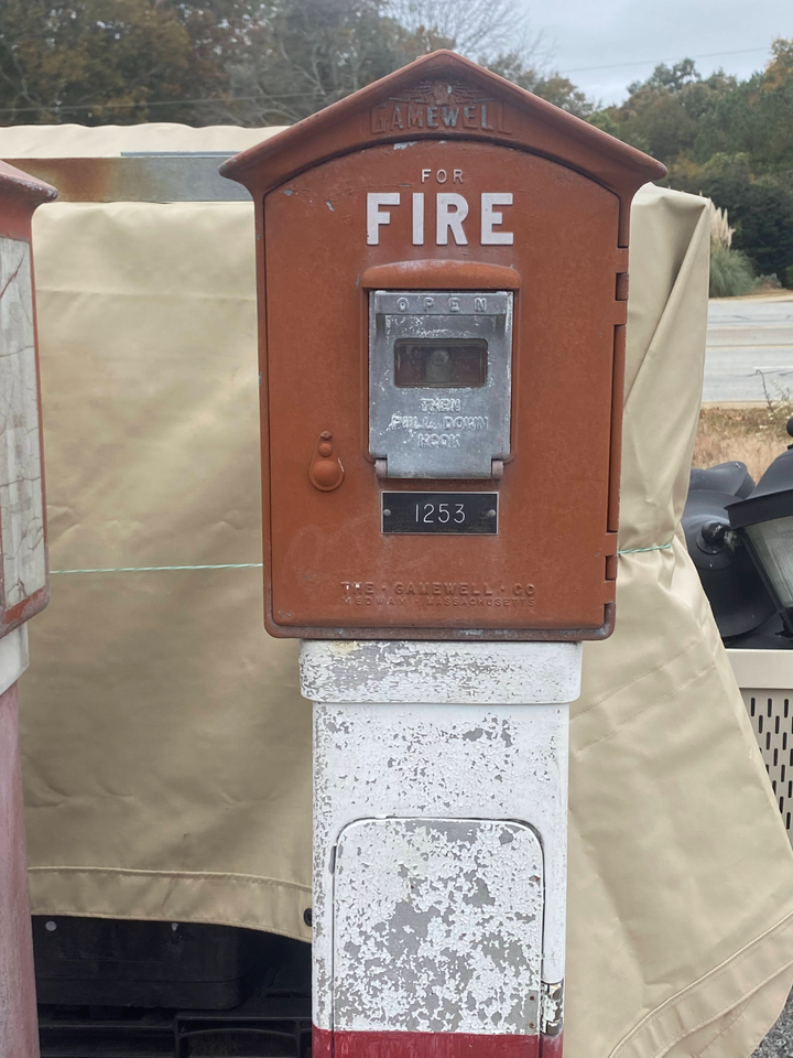 1900s Gamewell Fire Box Alarm Pedestal, Call Box, Can Ship, (PICK ONE ...