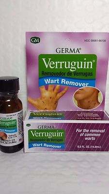 WART REMOVER GERMA VERRUGUIN REMOVEDOR DE VERRUGAS 0.5 FL OZ 01/2028 ...