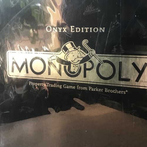 NEW Factory Sealed **MONOPOLY *Onyx Edition Barnes & Noble Exclusive ...