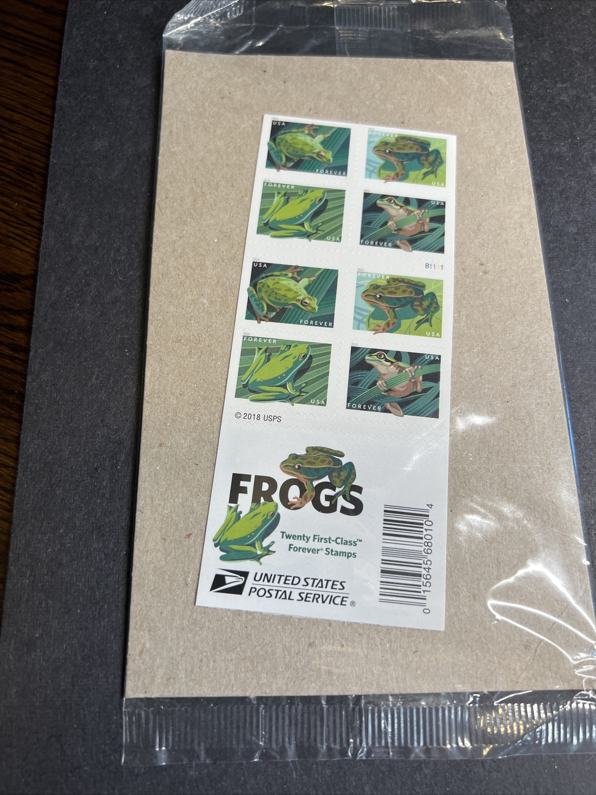 Scott#5395-5398b-2019 Frogs Booklet of 20 Forever Stamps MNH-NIP-US | eBay