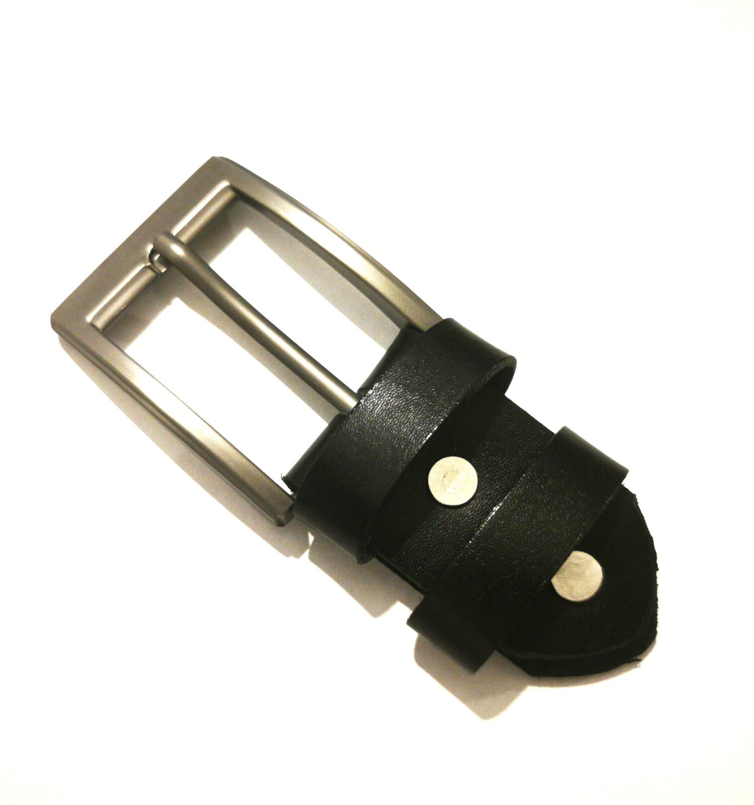 1.3 Inches (35 mm) Replacement Belt Buckle Single Prong with Leather ...