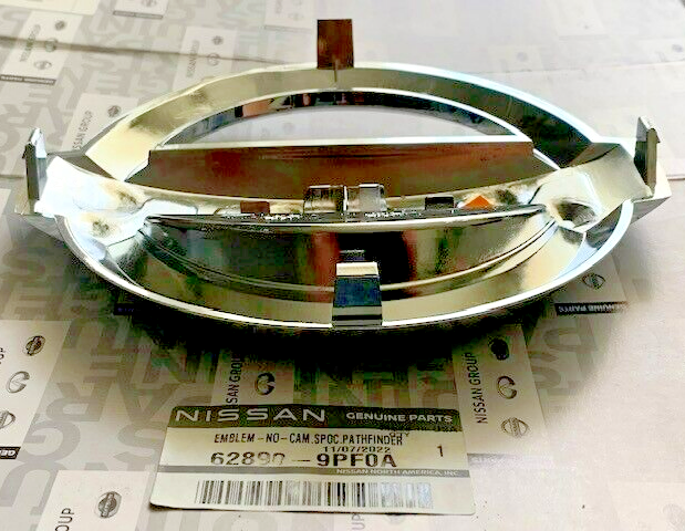2016-2020 Nissan Pathfinder Front Grille Emblem | 628909PF0A | Genuine ...