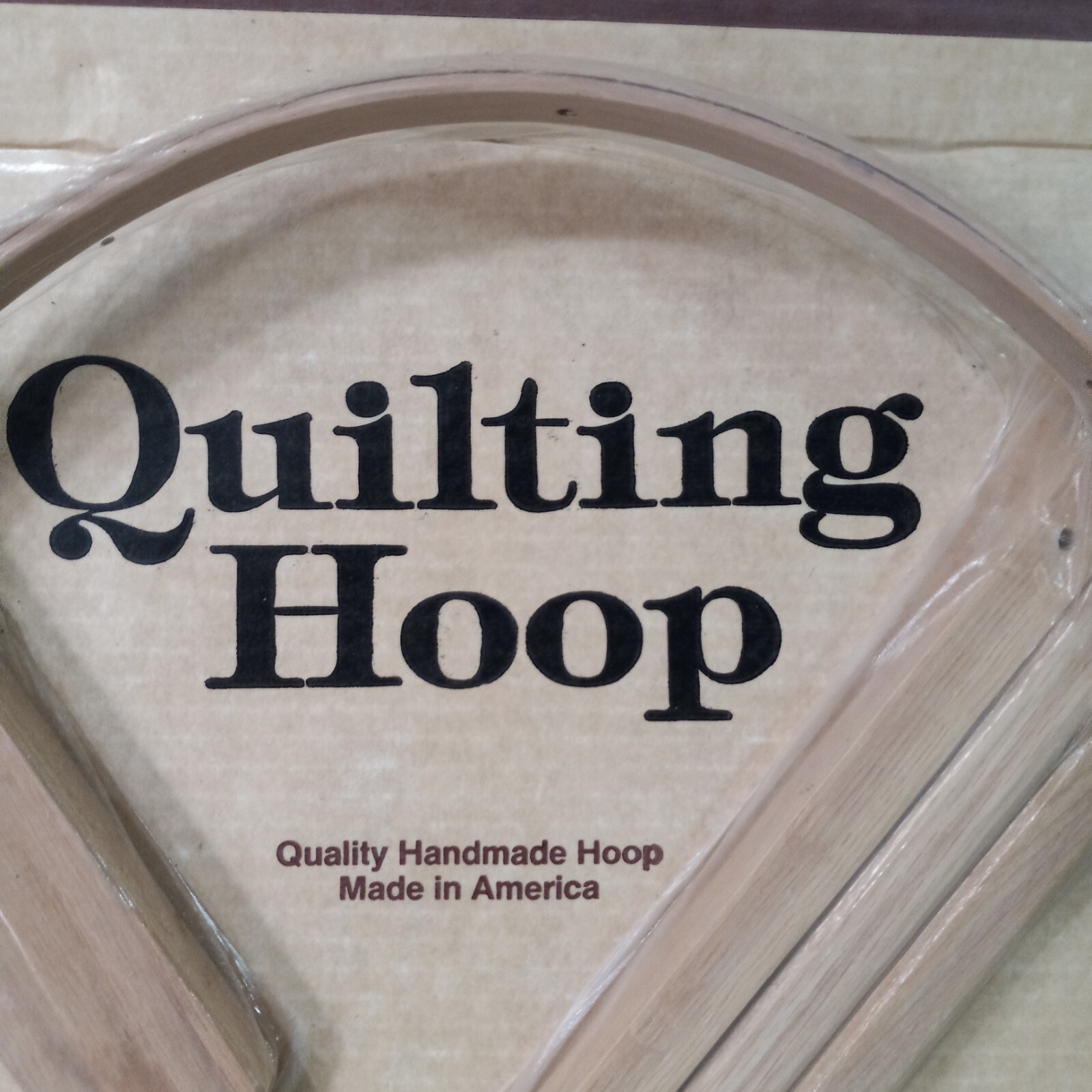 Wooden Oval Frame Quilting Hoop with Stand 18" x 27" Ward Mfg Co #400 ...