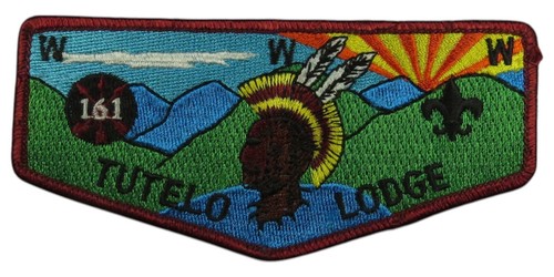 Tutelo Lodge 161 Blue Ridge Mountains Council VA Flap MAR Bdr (NE 2156 ...