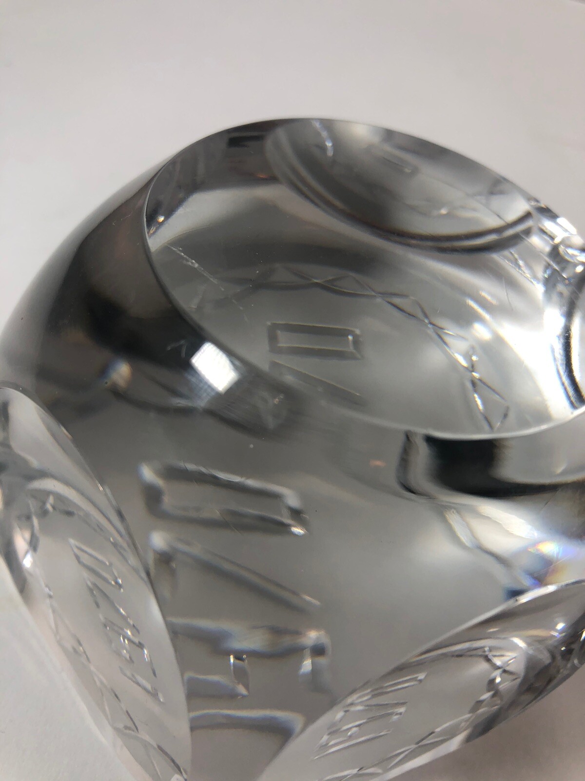 Guerlain 1970 Engraved Paperweight: 3.4lbs | eBay