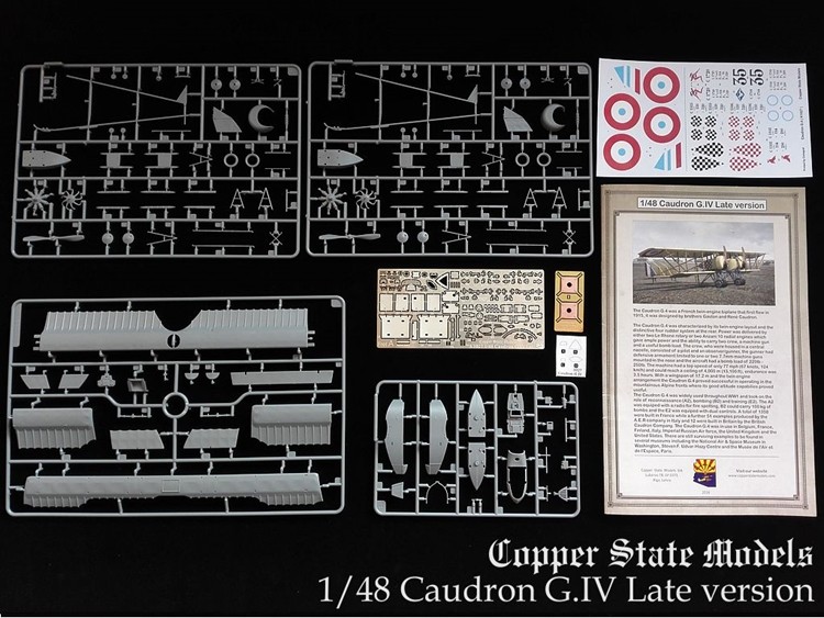 Copper State Models K1027 1/48 CORDRON G.IV TWIN-ENGINE BOMBER LATE ...