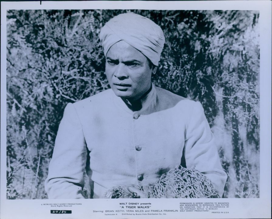 1964 SABU Actor in A Tiger Walks Press Photo | eBay