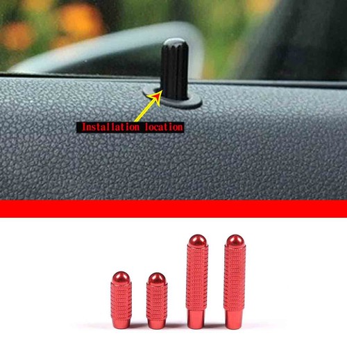 4pcs Alloy Door Pin Knob Fits Mercedes Benz C E-Class GLK W204 W212 ...